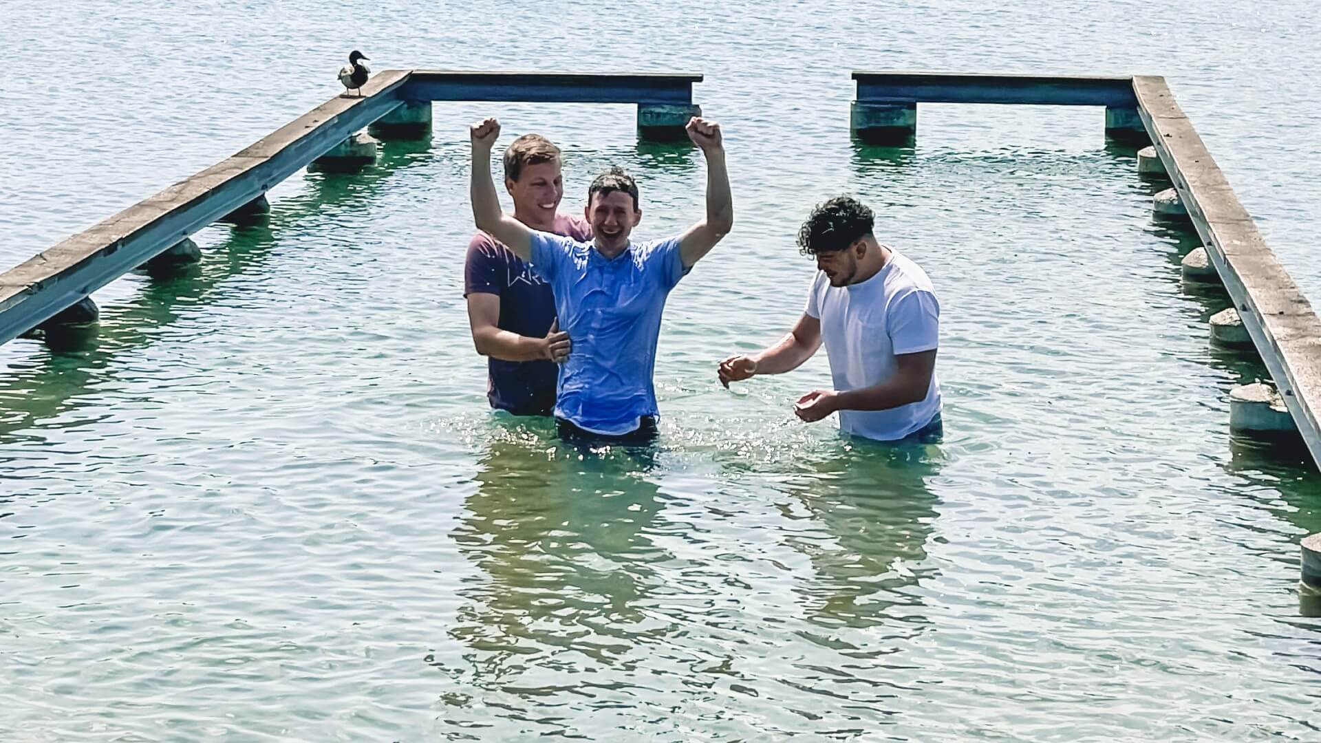 Wir taufen im offenen Gewässer › seetal chile Blog